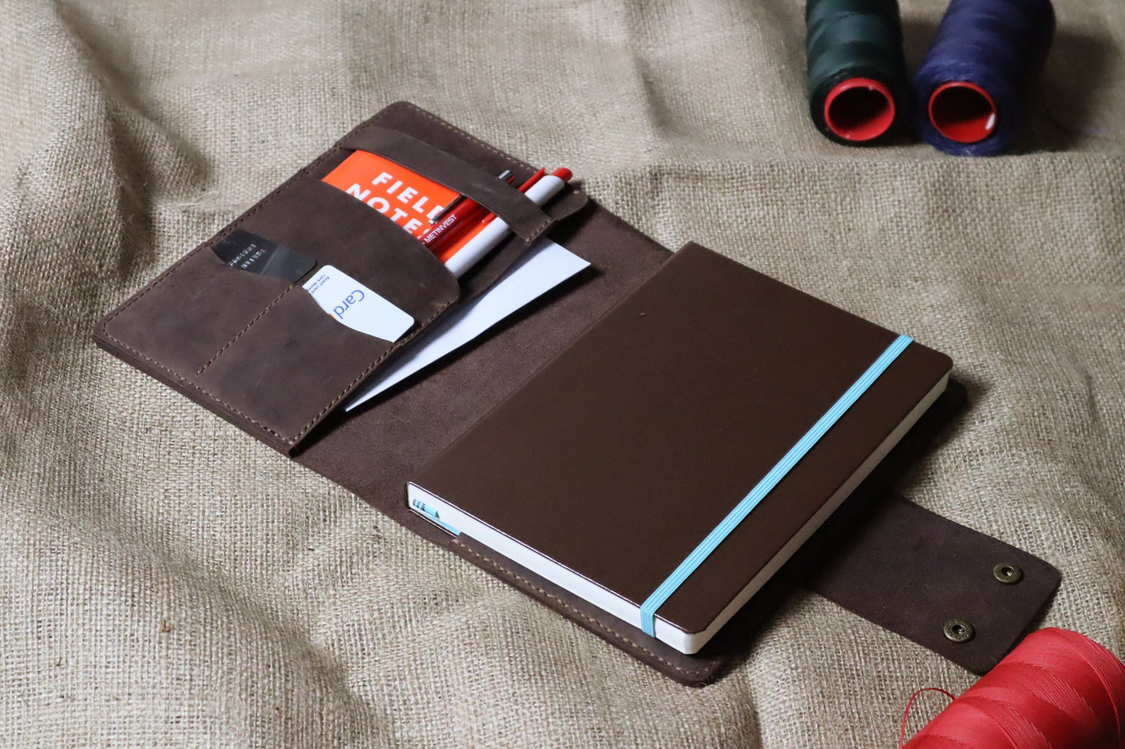 Personalized Leuchtturm 1917 Notebook Cover Leather Cover for | Etsy