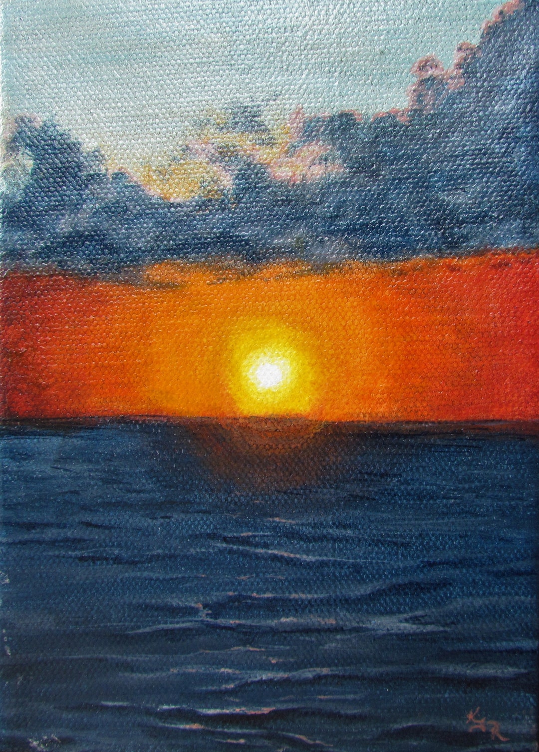 Prints and Cards ~ Ocean Sunset - Etsy