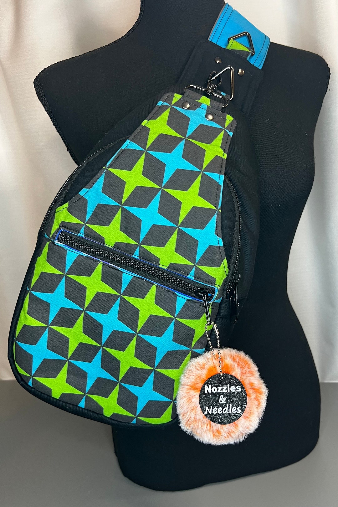 Cross Body Sling Bag, Multiple Ways to Wear, Front Back, Left or Right ...