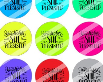 Nevertheless She Persisted - Etsy