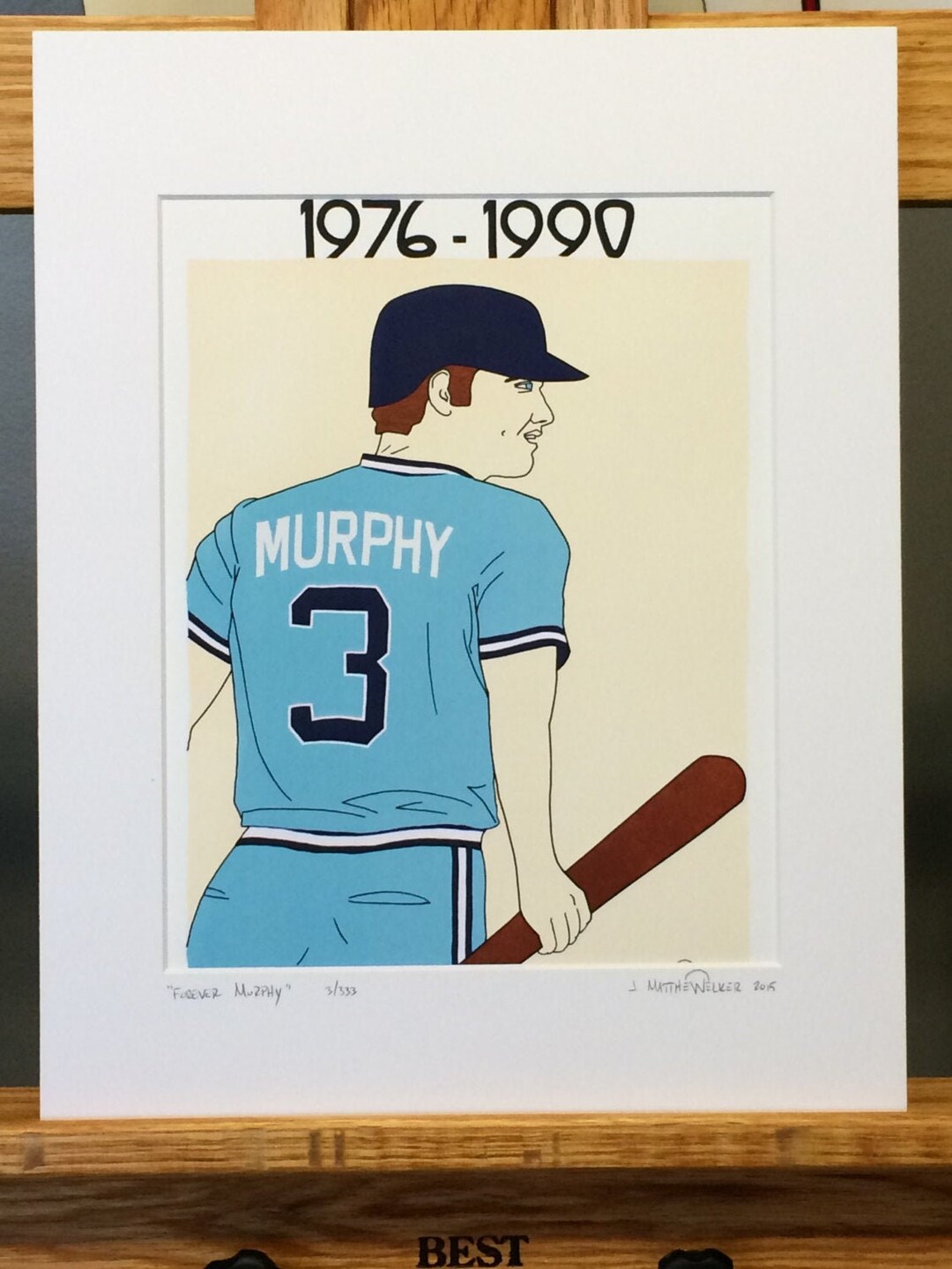 11x14 Limited Edition Hand Signed MATTED PRINT "forever Murphy" - Dale ...