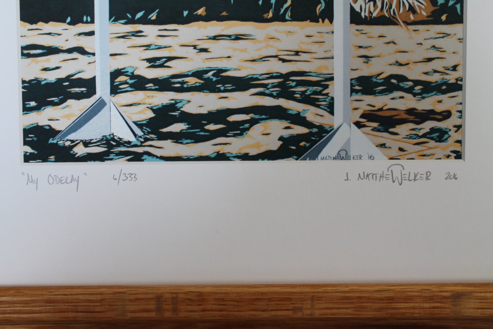 11x14 Limited Edition Hand Signed MATTED PRINT my - Etsy