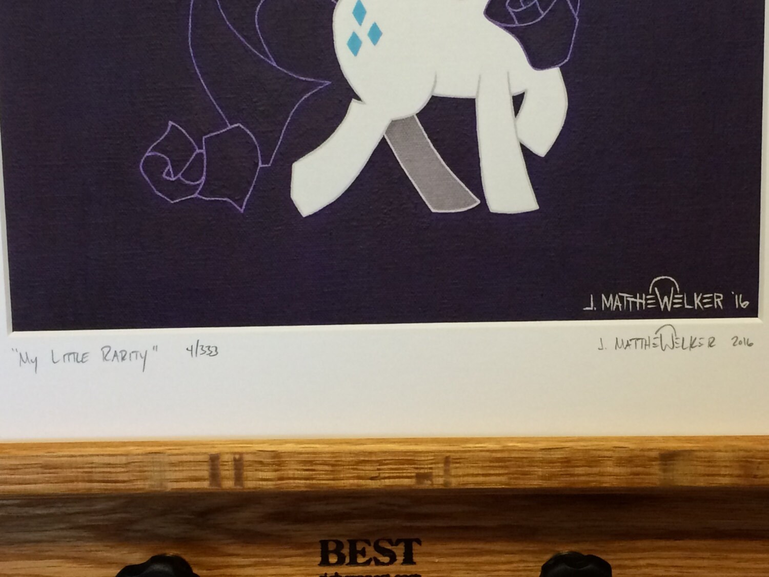 11x14 Limited Edition Hand Signed MATTED PRINT my Little - Etsy