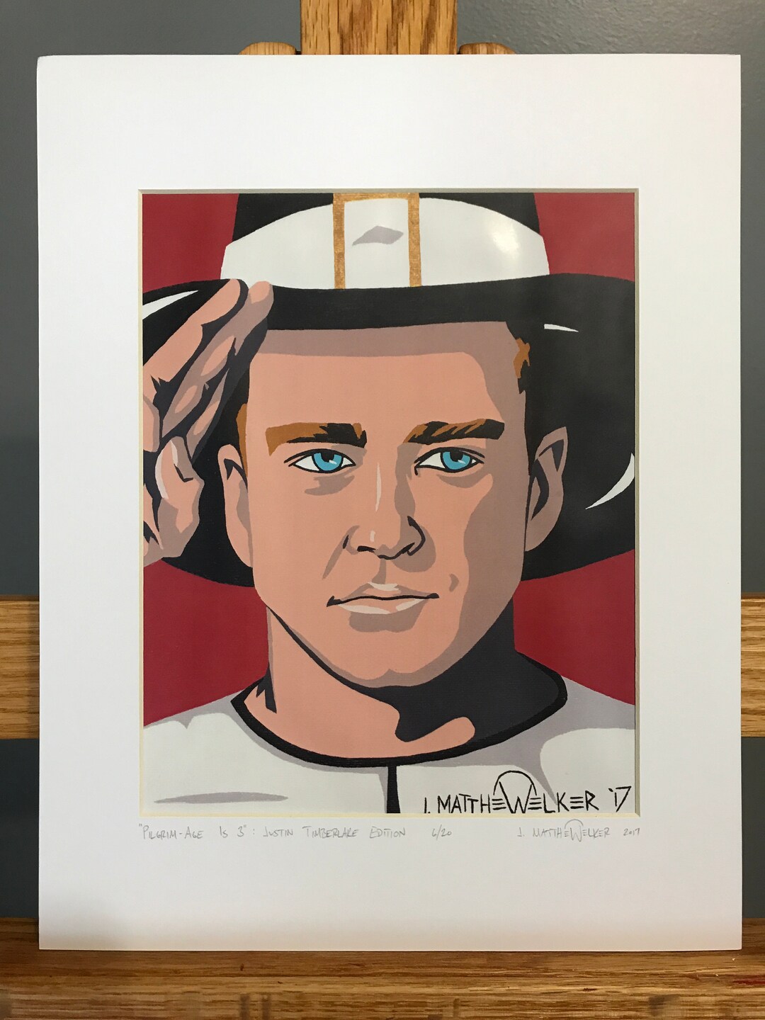 Pilgrimage Music & Cultural Festival 11"x14" JUSTIN TIMBERLAKE 2017 ...