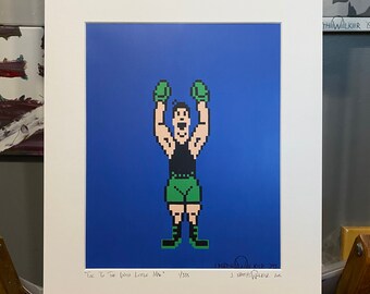 11x14 Limited Edition Hand Signed MATTED PRINT busted - Etsy