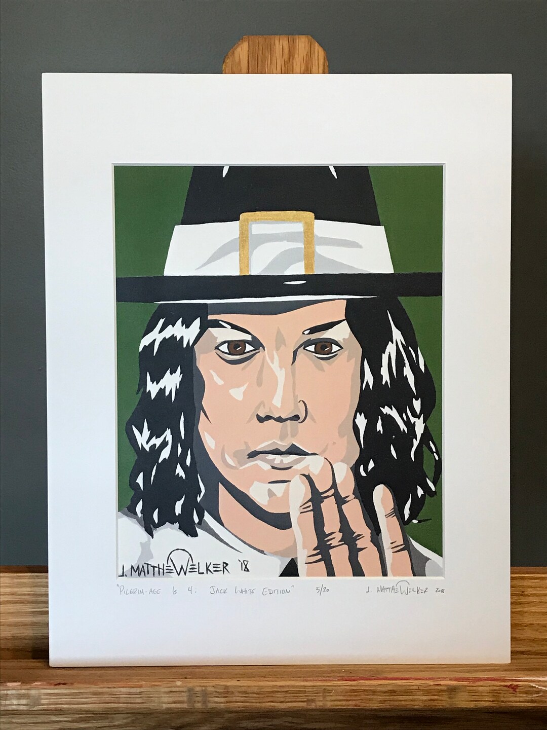 Pilgrimage Music & Cultural Festival 11"x14" JACK WHITE 2018 Headliner ...