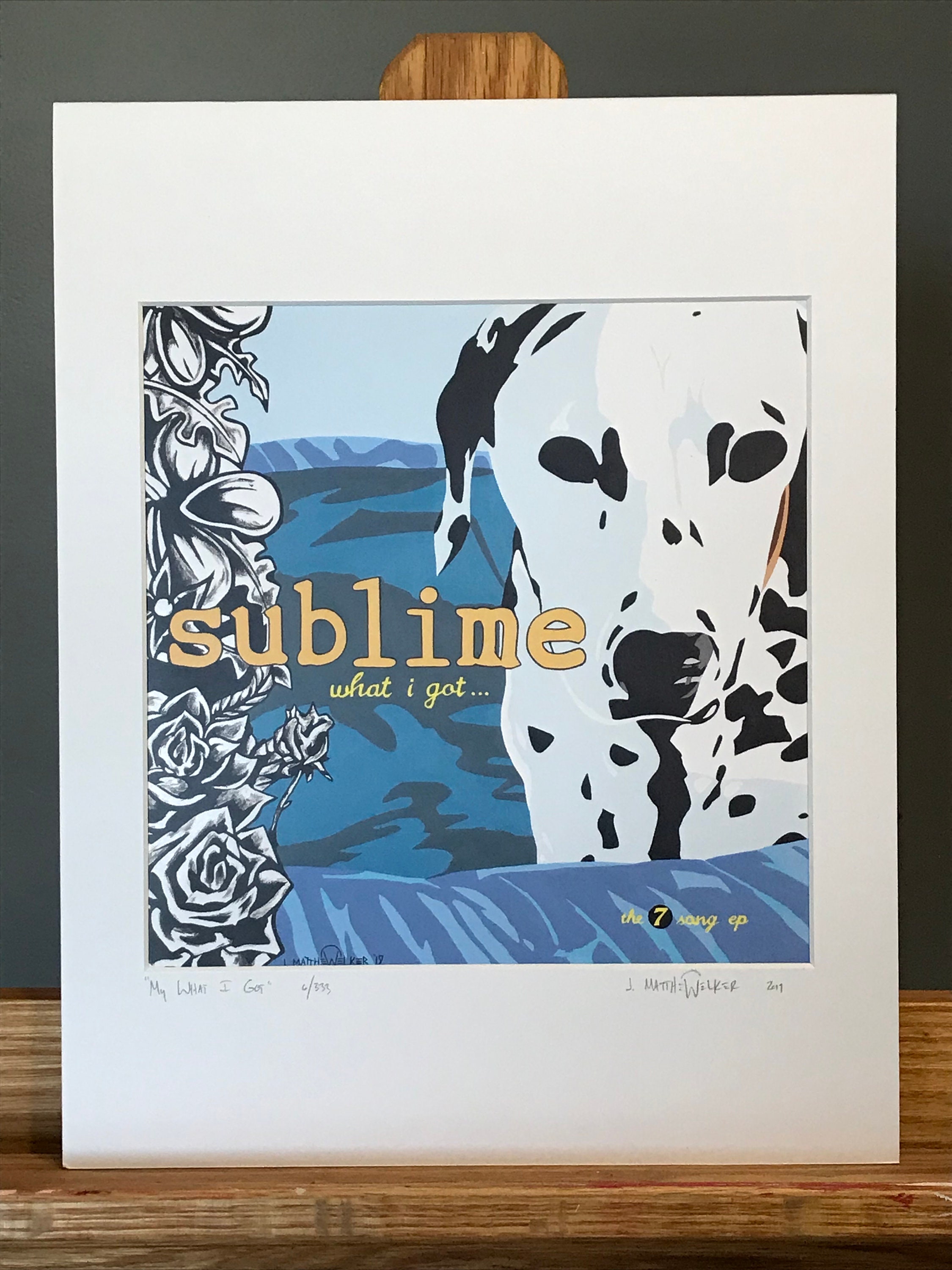 Sublime Lou Dog Background