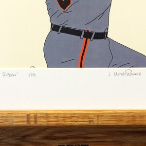 11x14 Limited Edition Hand Signed MATTED PRINT "forever Ripken" - Cal Ripken Jr. Baltimore ...