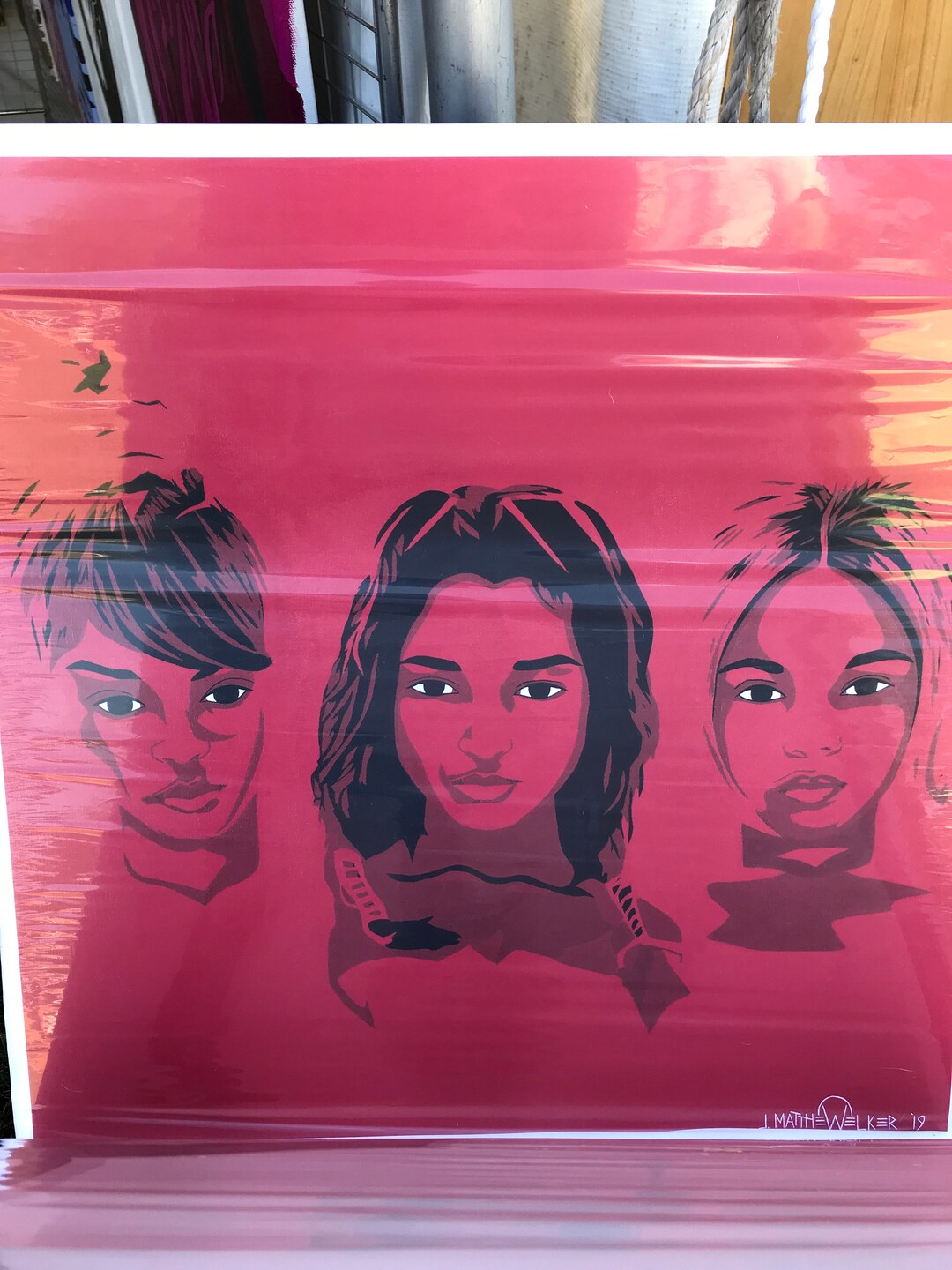 24"x24" POSTER PRINT - "my Crazy Sexy Cool" TLC Pop Art - Left Eye ...