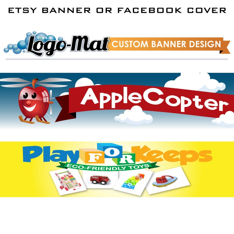 Custom Banner Design, Custom Banner, Etsy Banner - Etsy