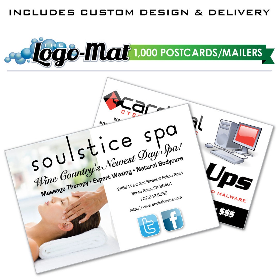 1,000 Custom Mailers, Custom Flyers, Custom Postcards - Etsy