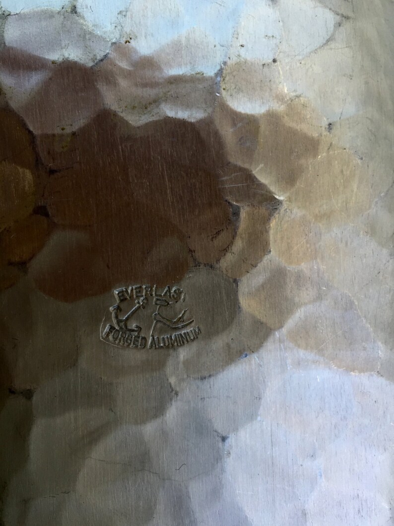 Everlast Hand Forged Metal Oval Platter - Etsy