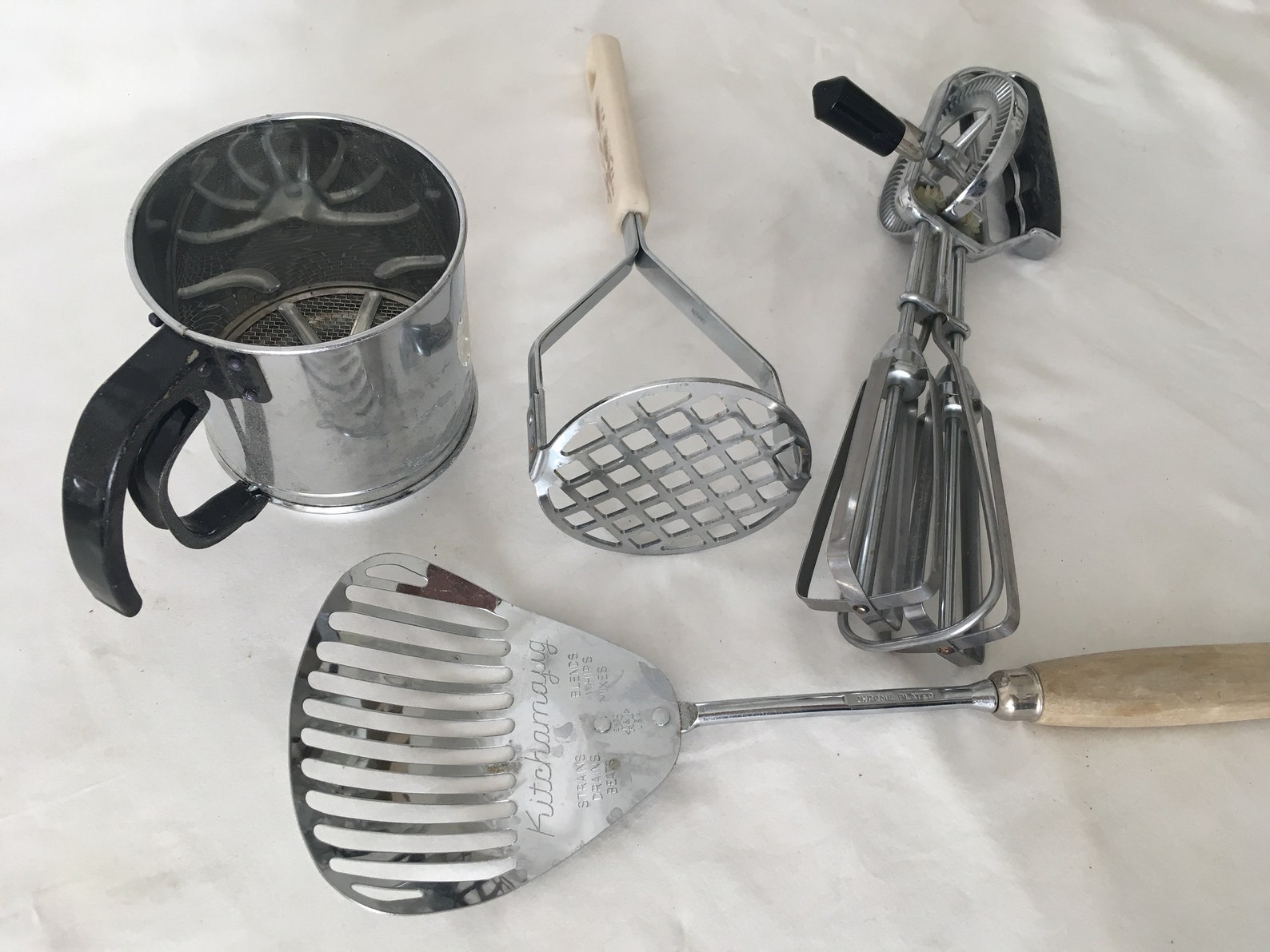 1960s Steel Kitchen Cooking Utensils - Etsy