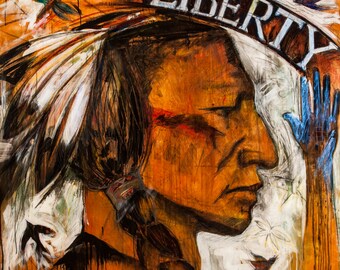 Buffalo Indian Art - Etsy