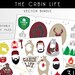 The Cabin Life Vector Bundle (clip Art) - Etsy