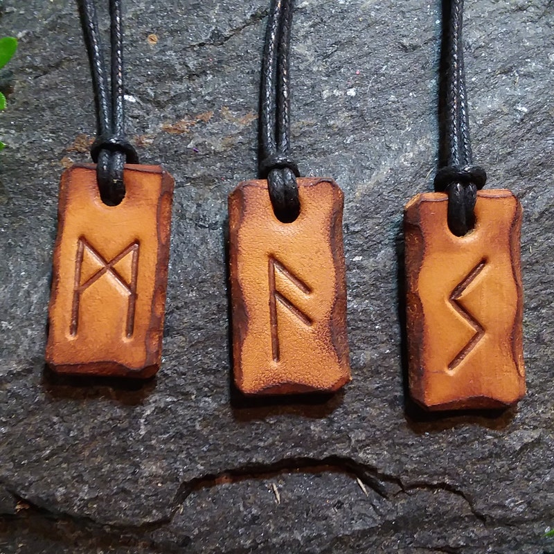 Viking Rune Necklace - Etsy