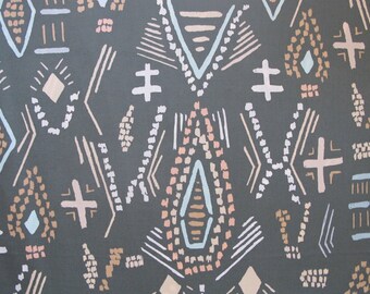 Cave Art Fabric | Etsy