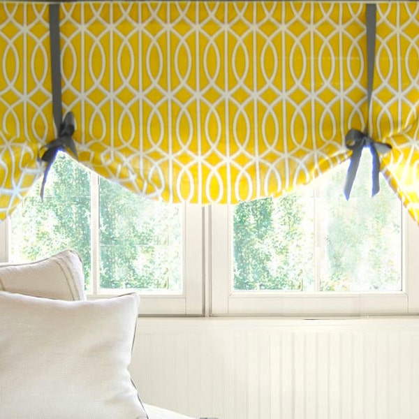 Rod Pocket Roman Shade - Etsy UK