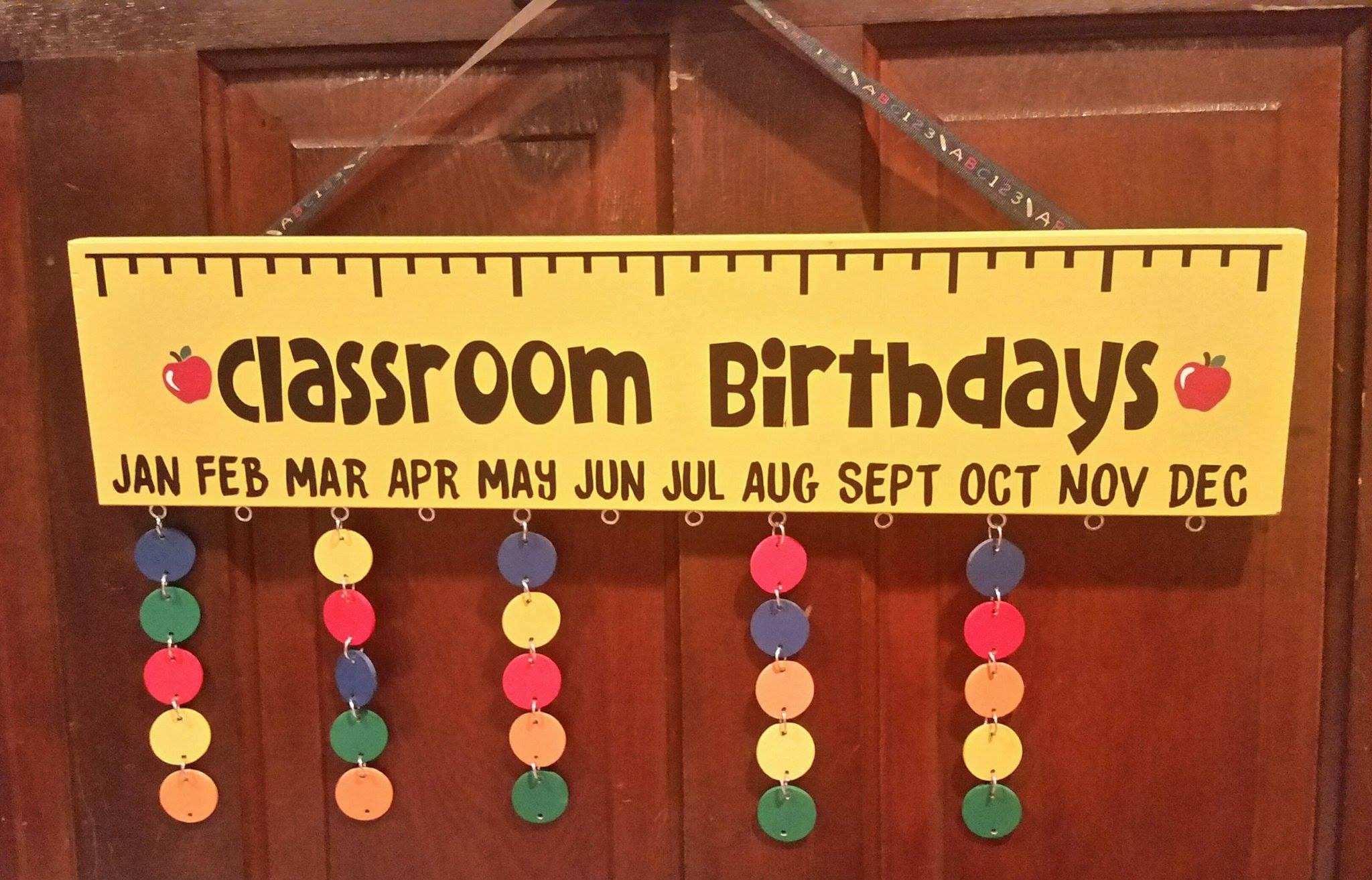 Classroom Birthday sign | Etsy
