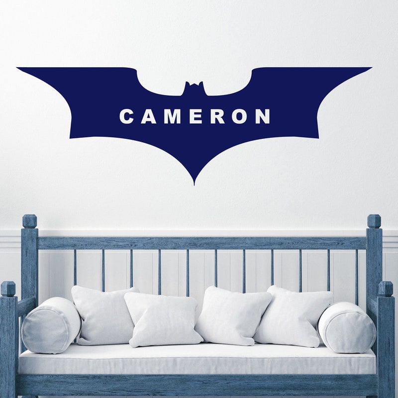 Superhero Wall Decal - Etsy
