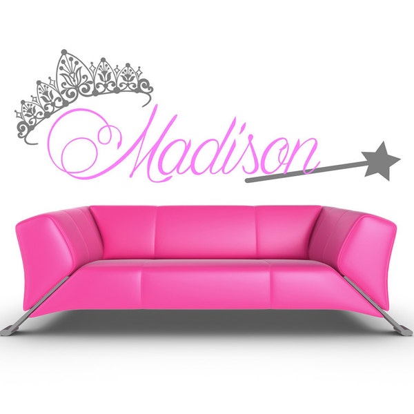 Tiara Wall Decal - Etsy