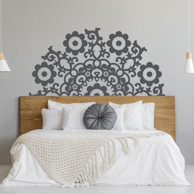 Headboard Decal - Etsy