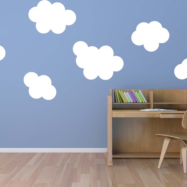 Cloud Wall Decals - Etsy