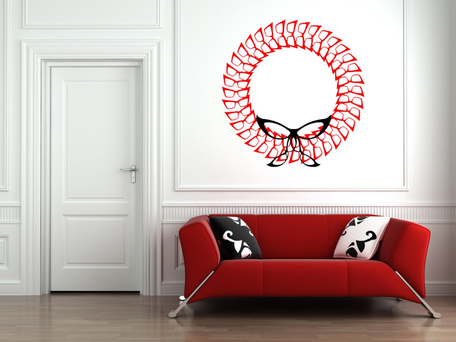Optometrist Gifts Door Wreath Decal Eye Doctor Office - Etsy