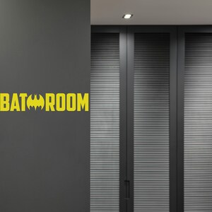 Bat Making H, Bathroom Sign, Restroom Sign, Bathroom Door Sign ...