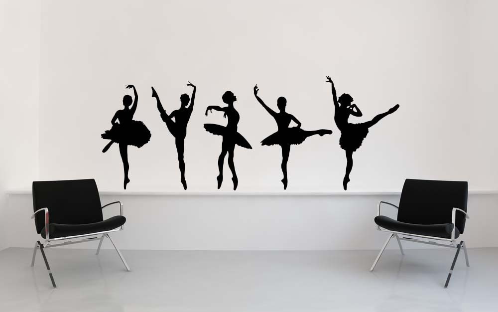 Ballet Gifts Ballerina Decal Dance Decor Studio Wall Art - Etsy