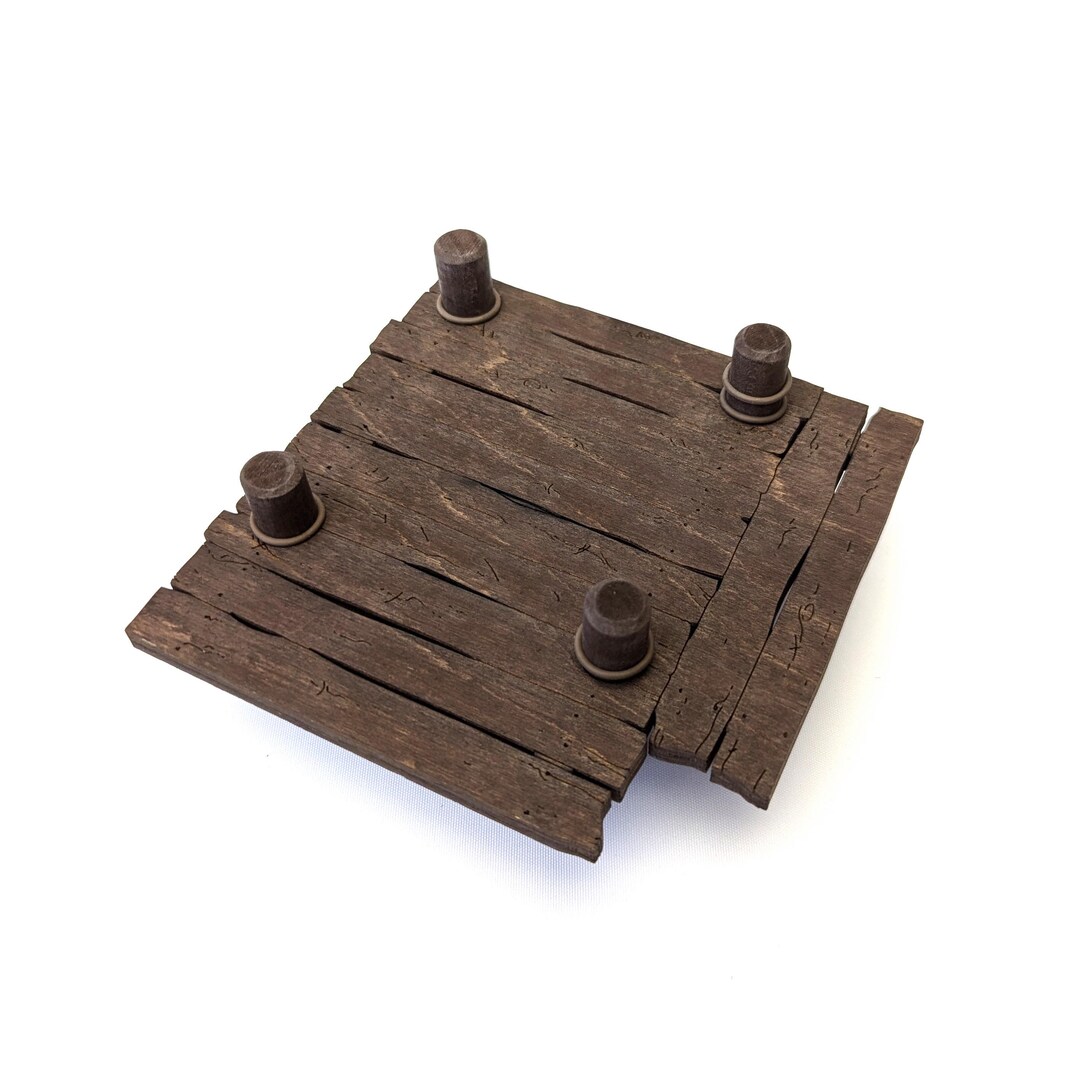 Corner Dock Piece for Ttrpgs | 6" Grid System, Height Adjustable ...