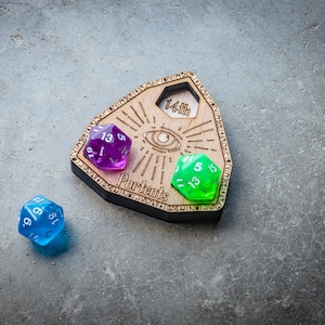 Portent Tracker // for Divination Wizards in D&D 5e // Layers of Solid ...