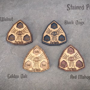 Portent Tracker // for Divination Wizards in D&D 5e // Layers of Solid ...