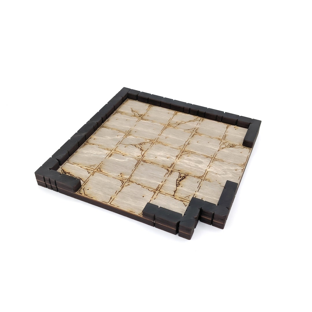 Dungeon - Connector - Corner B // Add-on Dungeon Tile, Finished, Ready ...