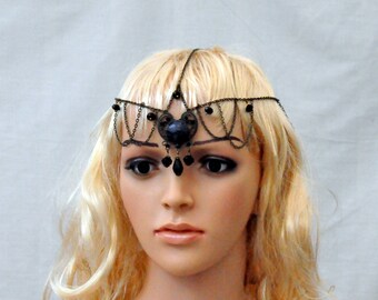 Gothic Head Chain - Etsy