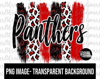 Panthers Words Png | Sublimation, Screen Print, DTF, DTG File | Instant ...