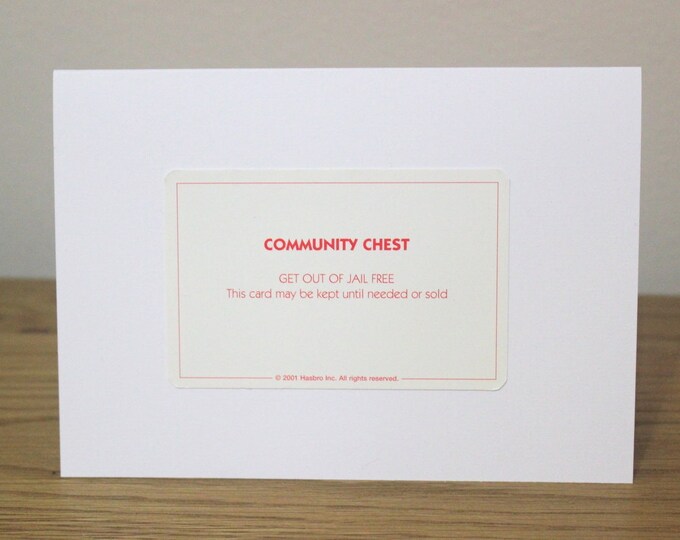 Monopoly Greetings Cardmonopoly Themed Giftmonopoly Fan - Etsy