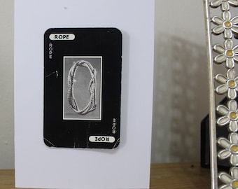 Cluedo Rope Card - Etsy UK