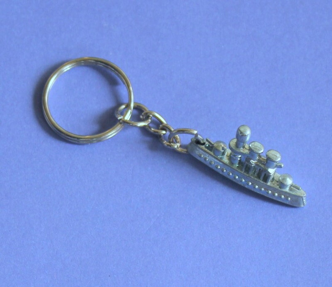 Monopoly Battleship Keyring,original Monopoly Ship,monopoly Player Gift ...