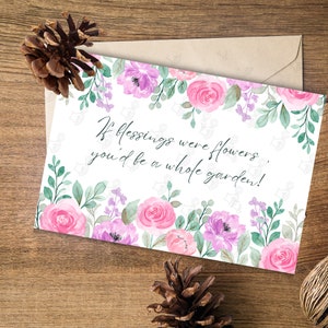 Christian Thinking of You Encouragement and Random Acts of Kindness Card to Spread God's Love - Etsy