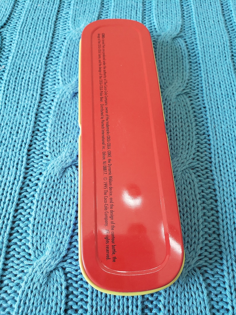 1995 Coca-cola Polar Bears Pen Pencil Case 90s Always in Season - Etsy