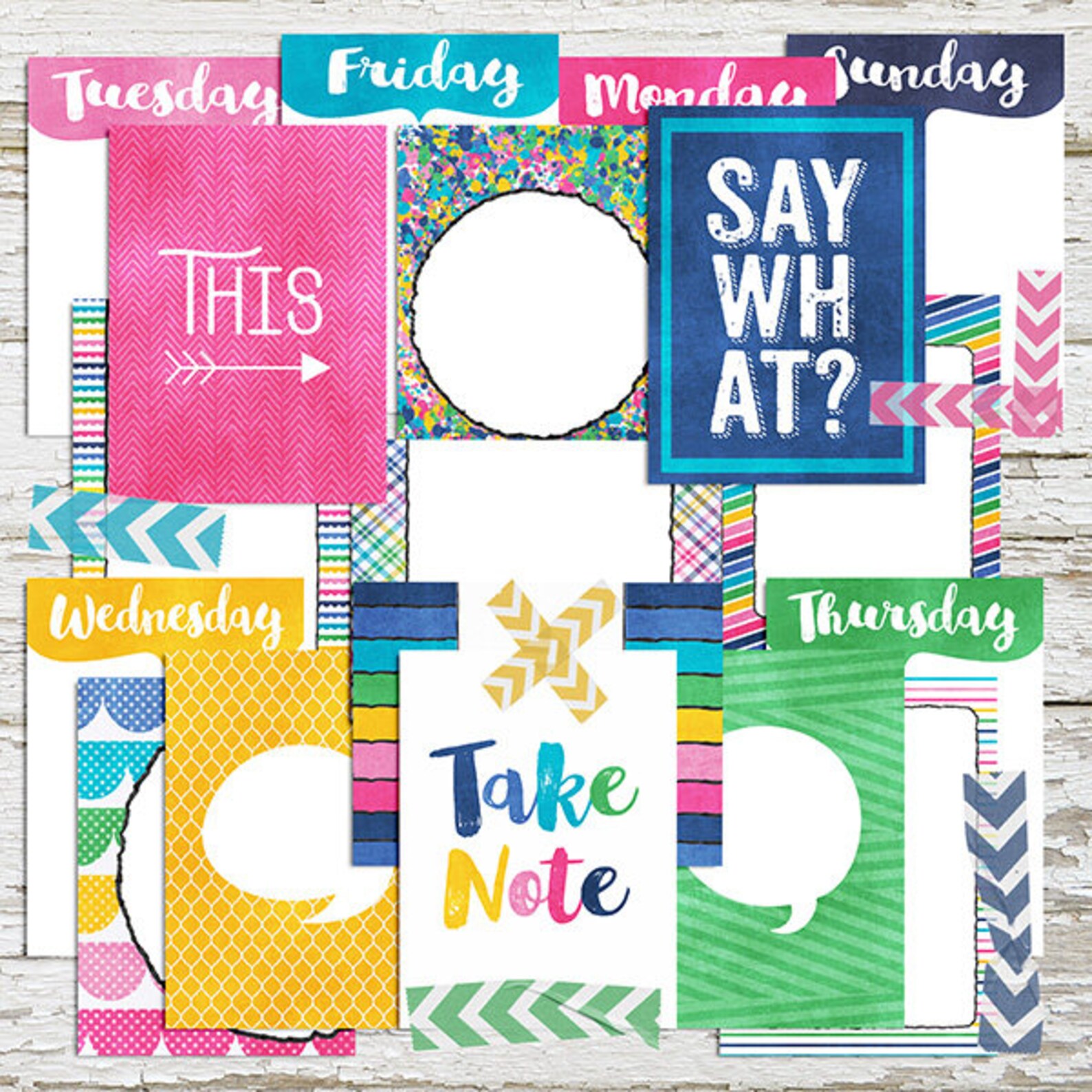Plan It Out Journal Cards - Etsy