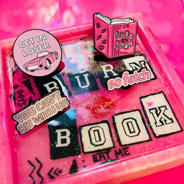 Enamel Pin Badge Mean Girls Etsy
