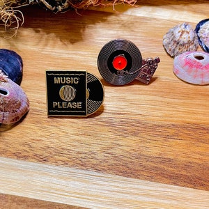 Vinyl Record Pin Set, Vinyl Collector Gifts - Etsy