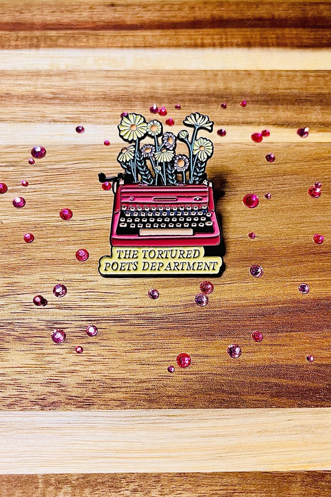 Eras Tortured Poet Enamel Pin ,eras Gifts - Etsy