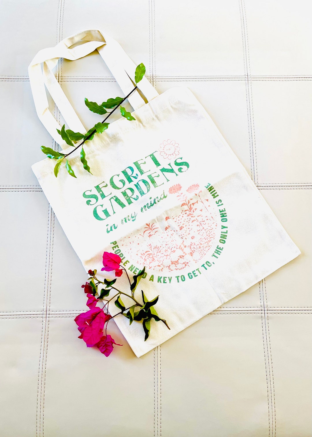 Tortured Poet Canvas Tote Bag,secret Gardens - Etsy
