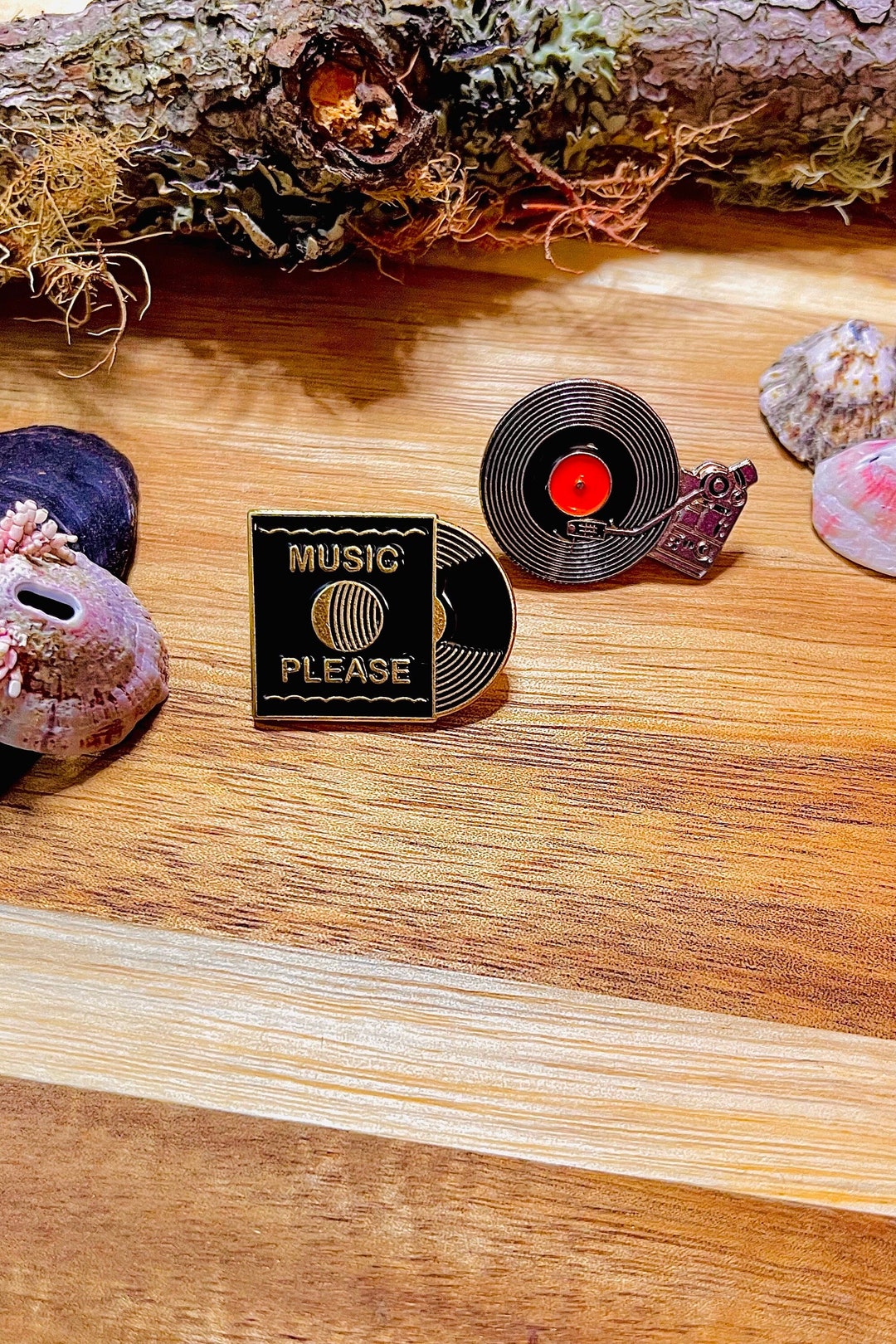Vinyl Record Pin Set, Vinyl Collector Gifts - Etsy