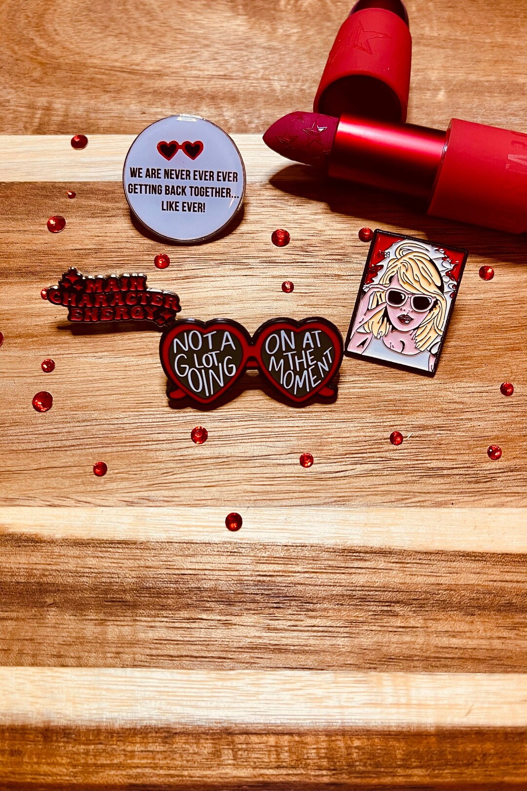 Eras Enamel Pin Set,eras Curated Pin Set - Etsy