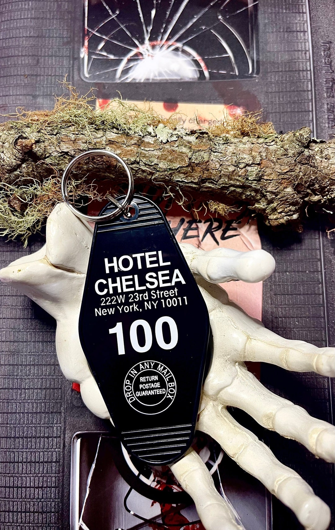 Chelsea Hotel Keychain, True Crime Gifts - Etsy