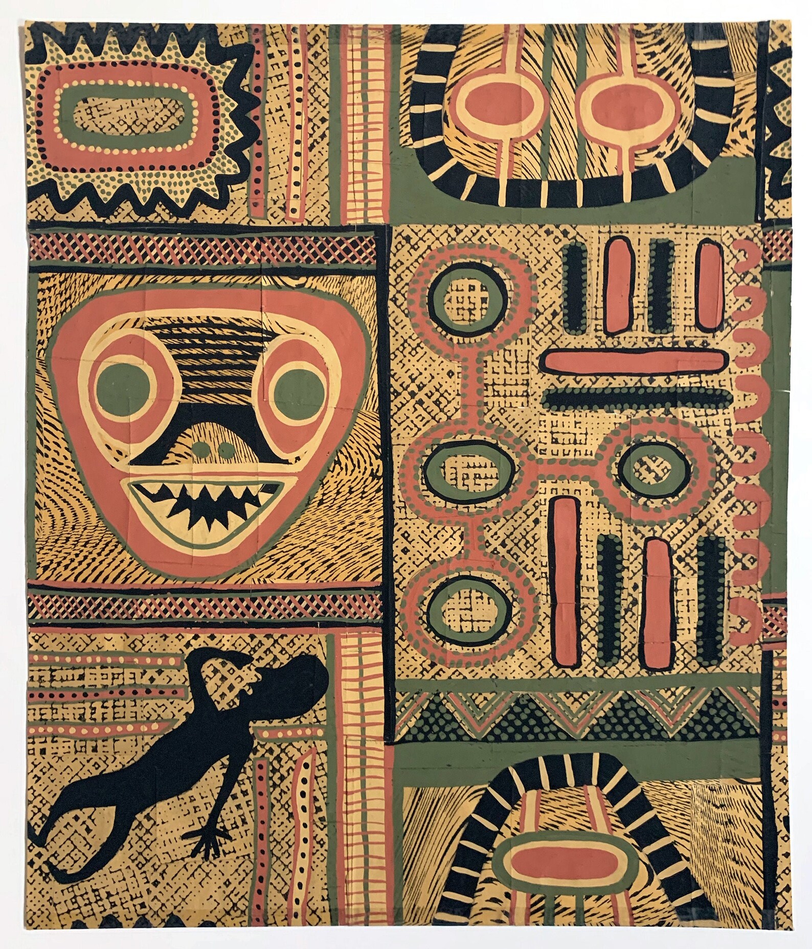 Original african Textile Design Croque Hand | Etsy